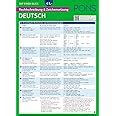 PONS Rechtschreibung Und Zeichensetzung Auf Einen Blick Deutsch
