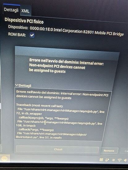 Cannot PCI Passthrough PCMCIA Card Probe Failed With Error Virtualization Level Techs Forums