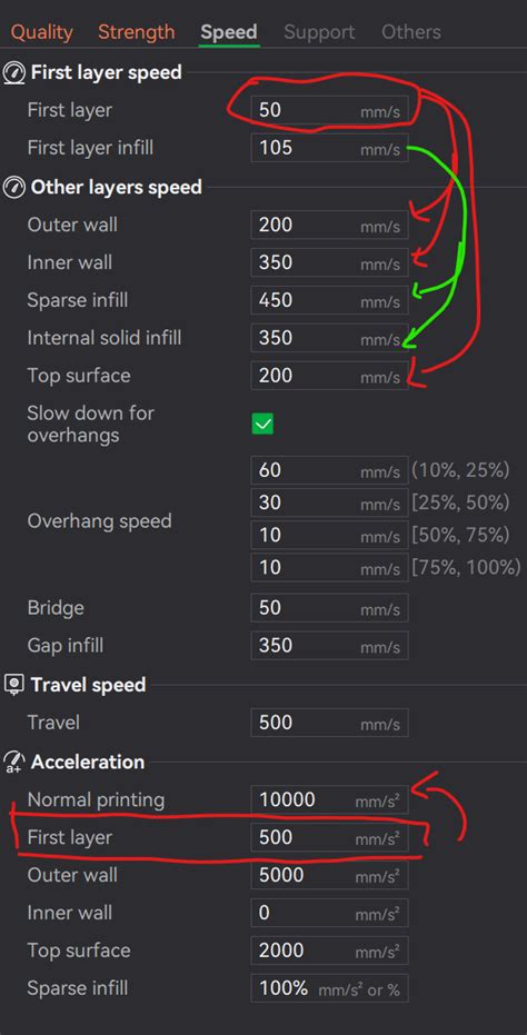 filament speed troubleshooting bambu lab community forum