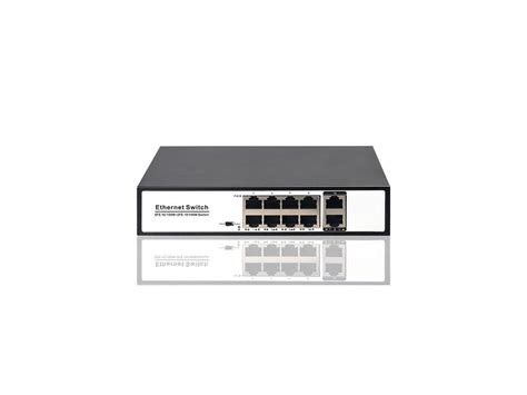 10 Port Intelligent Poe Switch 100mbps With 8 2 100m Monitoring Smart Ethernet Poe Switch With