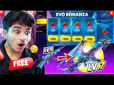 How To Upgrade Evo Guns In The Free Fire Evo Bonanza Event