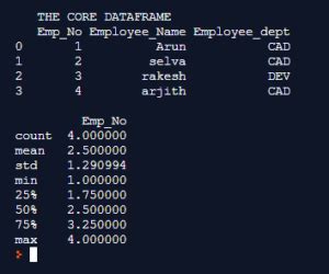 Pandas Dataframe Describe Parameters And Examples In Detail
