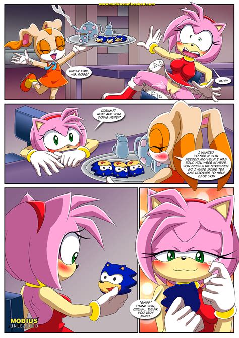 Rule 34 2girls After Masturbation Amy Rose Bbmbbf Blush Bottomless Comic Comic Page Cream The