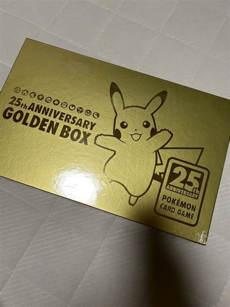 未開封ポケモンカード 25th Golden Box ゴールデンボックス By メルカリ