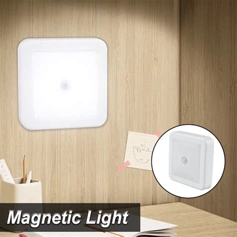 Battery Led Motion Sensor Cold Light Pir Detector Night Bar Magnetic