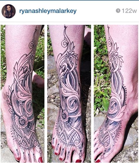 Ryan Ashley Malarkey Tattoo Tattoos Girl Tattoos Ryan Ashley