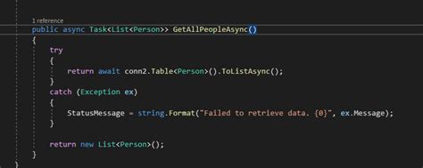 c sqllite xamarin forms async stops responding stack overflow