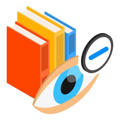 Premium Vector Vision Myopia Icon Isometric Illustration Of Vision