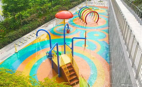 Exploring Oasis Terraces Playgrounds Hammocks And Spinning Sculptures