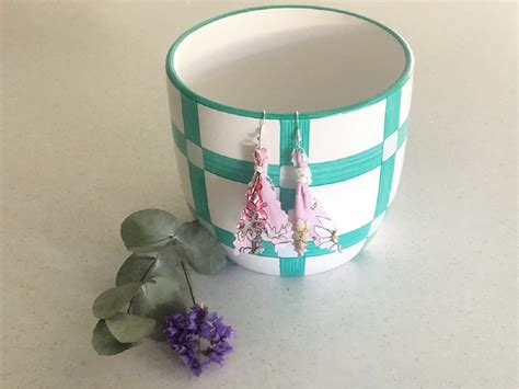 Turn May Gibbs Scrap Material Into Earrings