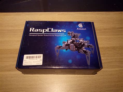 raspclaws spider robot kit for rpi labo hacktechdev