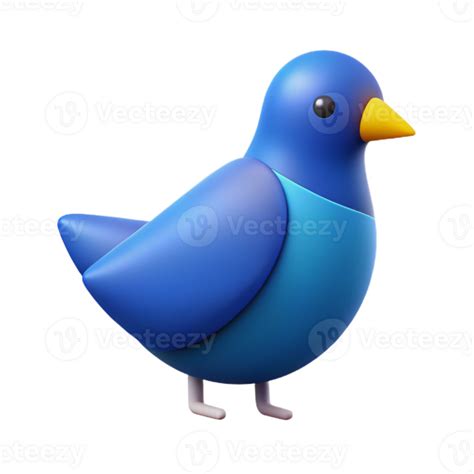 Nostalgic Hypnotic Abstract Bird Simple Shapes Flat Blue Clean Lines Minimal With Scalable