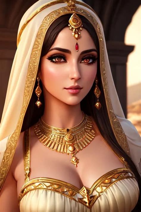 Goddess Of Dessertextremely Realistic Hyperdetaile