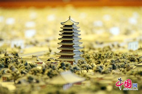 图片故事唐长安城微缩景观
