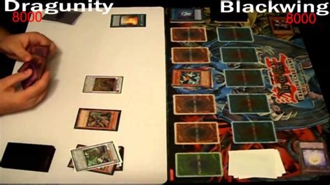 Yugioh Duel Dragunity Vs Blackwing Round 1 Youtube