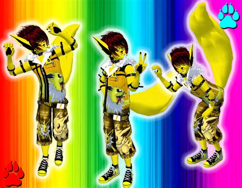 Jolteon Fur And Clothes By Jaakus Zugaikotsu On Deviantart