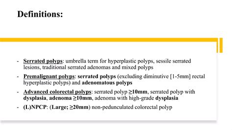 Colorectal Polyps1pptx