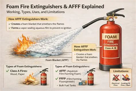 Foam Fire Extinguishers When They Are The Best Choice And When They