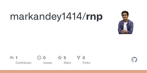 GitHub Markandey Rnp