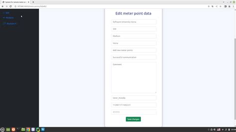 GitHub Taner System For Remote Meter Points SoftUni Project For Python Web Framework