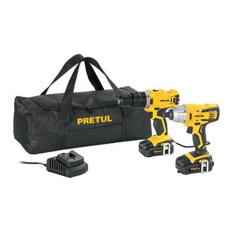 Combo Rotomartillo Destornillador Impacto Inal 20v Pretul Pretul