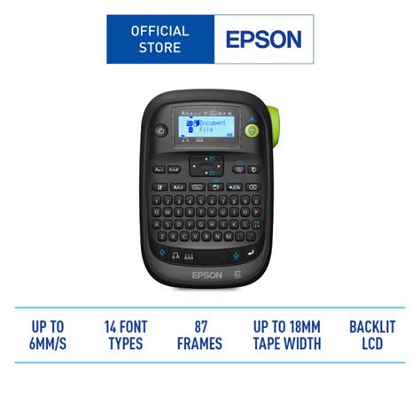 Epson Labelworks Lw K400 Compact Label Printer Lazada