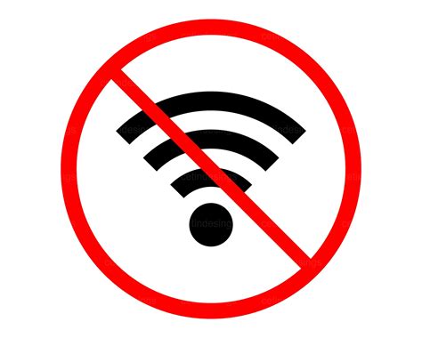 No Wifi Icon Svg Png  Eps Pdf Clipart Vector Wifi Icon Clip