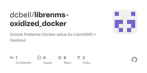 Github Dcbelllibrenms Oxidizeddocker Simple Portainerdocker Setup