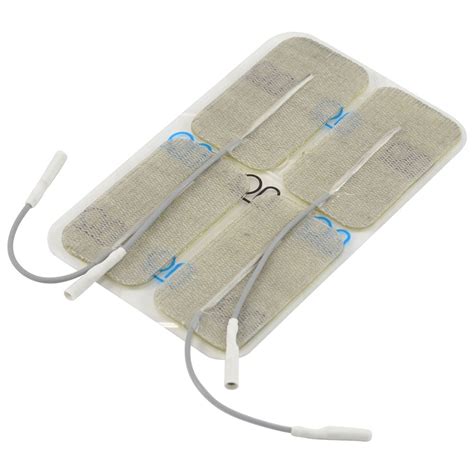 Pals Platinum Electrodes 3 3 X 5 3cm Rectangle 4 Alpha Sport