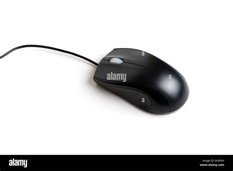 Computer Mouse Isolated On White Background Stock Photo Alamy