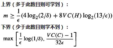 13 计算学习理论 13 3 VC维 周志华机器学习学习笔记 书栈网 BookStack