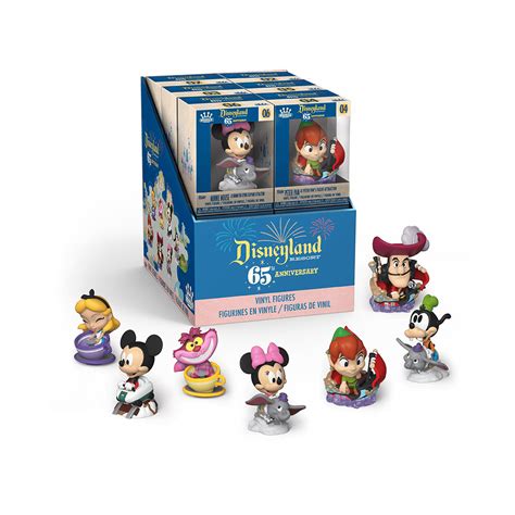 Disneyland 65th Anniversary Mini Vinyl Figures