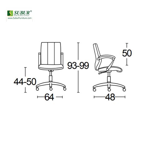 Kursi Kantor Savello Tipe Salvo Lkc Subur Furniture Online Store