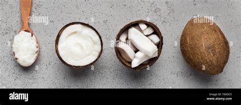 Organic coconut concept Stock Photo - Alamy