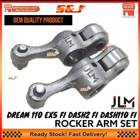JLM HONDA EX FI DREAM FI WAVE FI DASH DASH DASH FI OEM ROCKER ARM SET WITH TAPPET