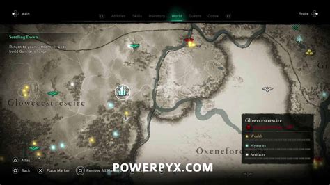 Assassins Creed Valhalla Glowecestrescire Mysteries Walkthrough