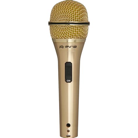 Peavey Pvi 2g 14 Dynamic Handheld Microphone Gold Guitar Center