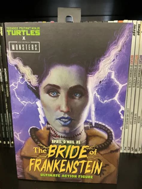 NECA TMNT APRIL ONeil Bride Of Frankenstein Ultimate Action Figure