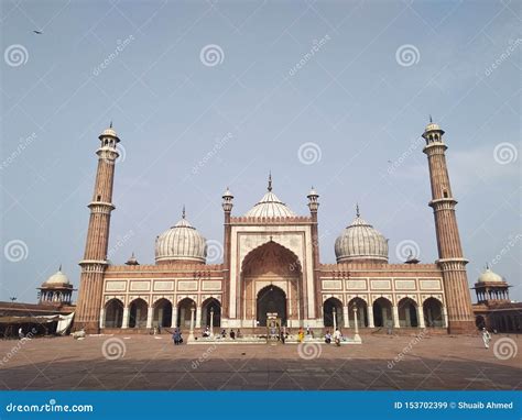 Inside Jama Masjid Editorial Photo 153702361
