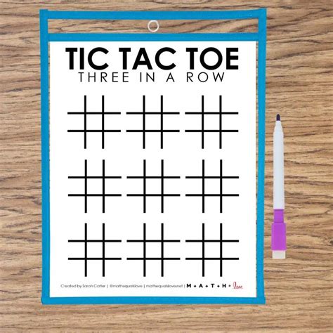 Tic Tac Toe Board Printable Free Pdf Templates