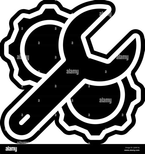 Gears Icon Stock Vector Image And Art Alamy