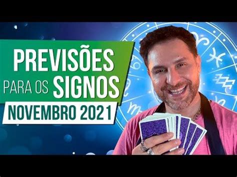 PrevisÕes para novembro 2021 signos e tarot Artofit