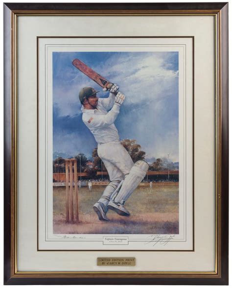 Sold at Auction: D'Arcy W. Doyle, ALLAN BORDER, "Captain Courageous ...