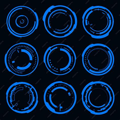 Premium Vector Vector Interface Frame Hud Cyberpunk Design Element