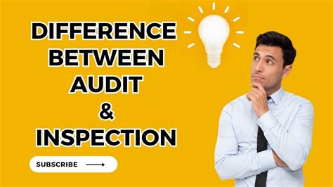 Safety Tips Difference Between Audit And Inspection Youtube