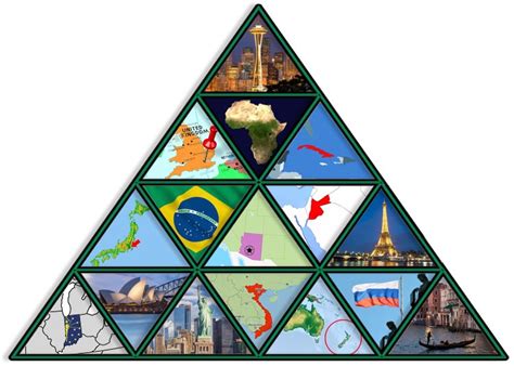 Trivia Triangles Movie Geography Quiz