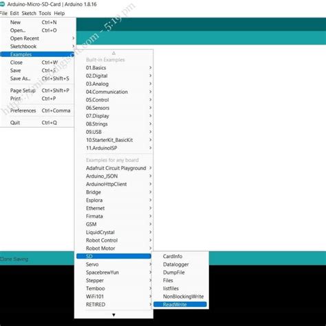 Microsd Card With Arduino Uno