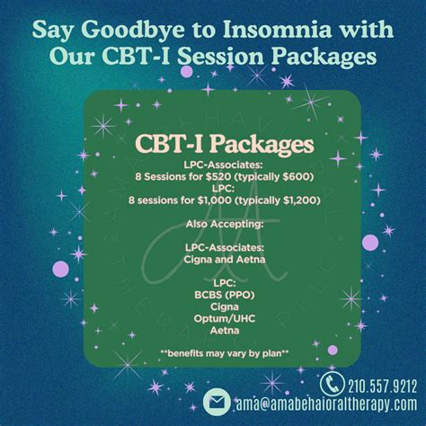 Cognitive Behavioral Therapy Cbt For Insomnia Andrea Alvarez