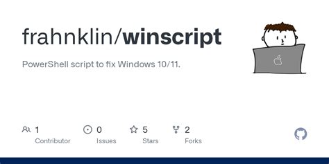 Github Frahnklin Winscript Powershell Script To Fix Windows