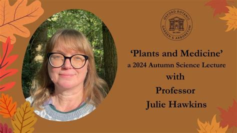 The Free Autumn Science Lectures Are Always Worth Watching And This Year Lauren Baker Has